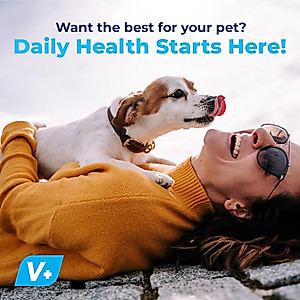 Vetnique Activebliss Dog Multivitamin - Daily Treat with Glucosamine, Omega 3, Digestive Enzymes & Probiotics for Joint, Digestive, & Immune Support - Vet Recommended Dog Vitamins for Optimal Health