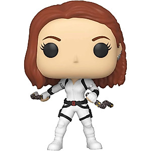 Funko Pop! Marvel: Black Widow – Black Widow in White Suit Vinyl Bobblehead