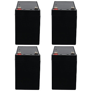 PowerStar 12V 9AH SLA Battery Replaces CP1290 6-DW-9 HR9-12 PS-1290F2-4PK