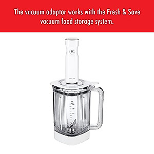ZWILLING Enfinigy 48-oz Power Blender Jar with Cross Blade and Vacuum Lid - White