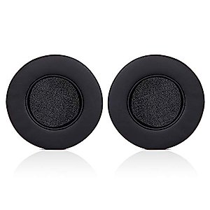 Jecobb Thresher 7.1 Earpads, Replacement Memory Foam Ear Cushion Kit Pad Cover with Protein Leather & Memory Foam for Razer Thresher 7.1 Headphone ONLY (Black)