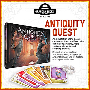 Antiquity Quest | A Set Collection Game from The Creators of Cover Your Assets & Skull King, Grandpa Beck's Games | 2-8 Players 10+