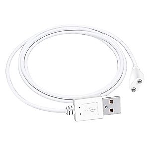 Original Replacement DC Charging Cable USB Cord for Rechargeable Wand Massagers Charger/Magnetic Charger