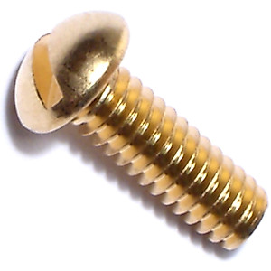 Hard-to-Find Fastener 014973131401 Slotted Round Machine Screws, 1/4-20 x 3/4, Piece-15