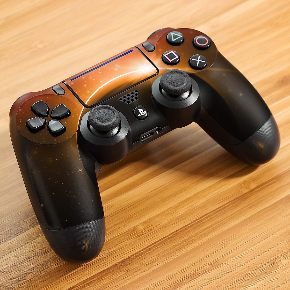 Controller Gear Authentic and Officially Licensed PS4 Controller Skin "Planet Eclipse" (PlayStation 4 Controller Sold Separately) - PlayStation 4