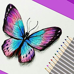 ELEAZAR 42 Sketch Sets, Professional Art Supplies, Colored Pencils, Graphite Pencils, Charcoal Pencils, Watercolor Pencils and Sketching Pencils for Artists, Adults, Teens and Beginners…