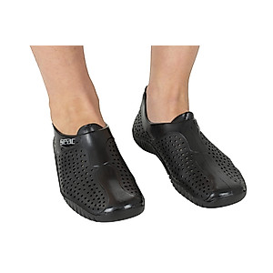 SEAC Men's Classic Rubber Water Shoes for Beach, sea, Pool and Leisure, Women and Children, Black, 5.5/7 UK