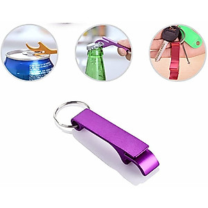 Multi-Purpose Jar Gripper Lid Opener, Non Slip Jar Grips Rubber Pads with 1 Mini Bottle Opener, Jar Opener for Weak Hands (4 Pack)