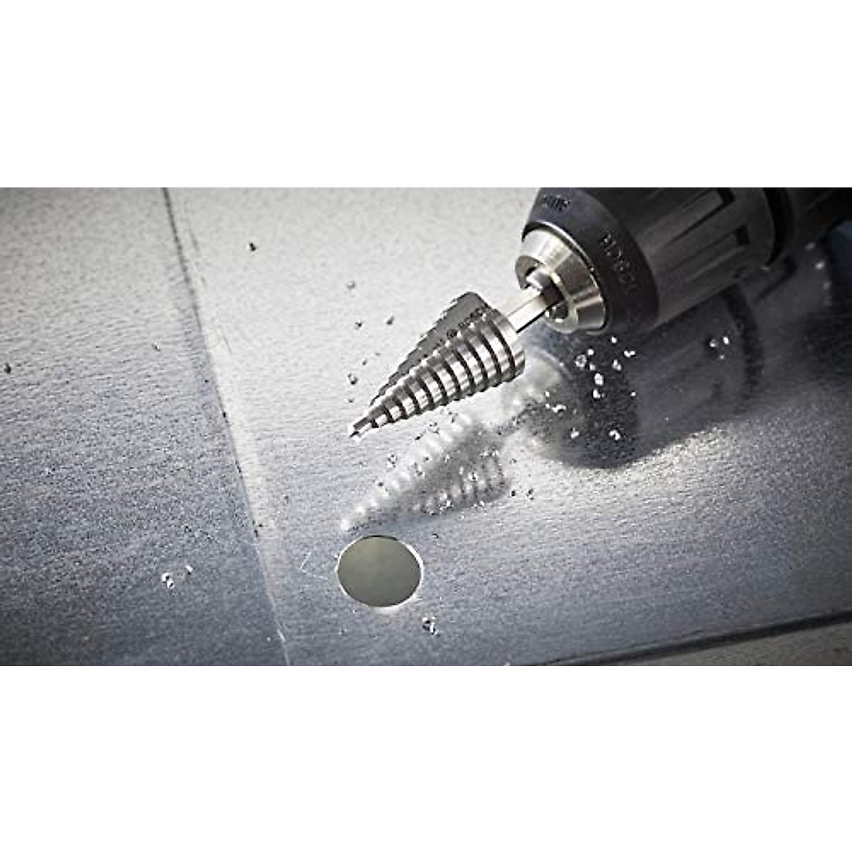 Bosch IMSDC4 1/4 In. to 7/8 In. High-Speed Steel Turbo Impact Step Drill Bit