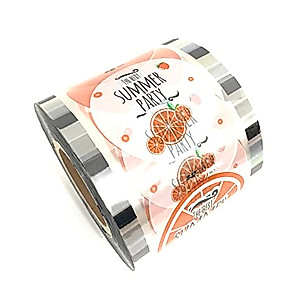 2500PCS Cup Sealer Film Cup Sealing Film for 90-105mm Diameter PP Plastic Cups