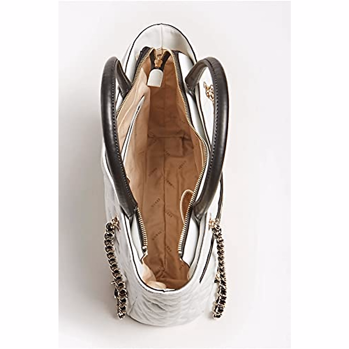 GUESS Illy Elite Tote White Multi