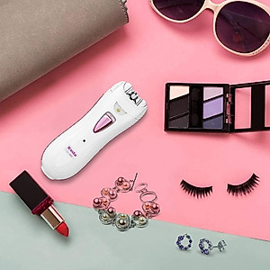 KEDA Epilator Smooth Glide Epilator for Women Face Rechargeable Epilator for Women Facial Hair Remover for Women Epilator Face Bikini Hair Removal Epilator