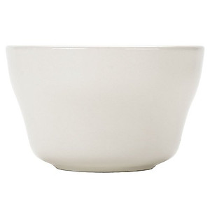 American White (Ivory / Eggshell) Wide Rim 7.25 oz. Rolled Edge China Bouillon Cup - 36/ Case