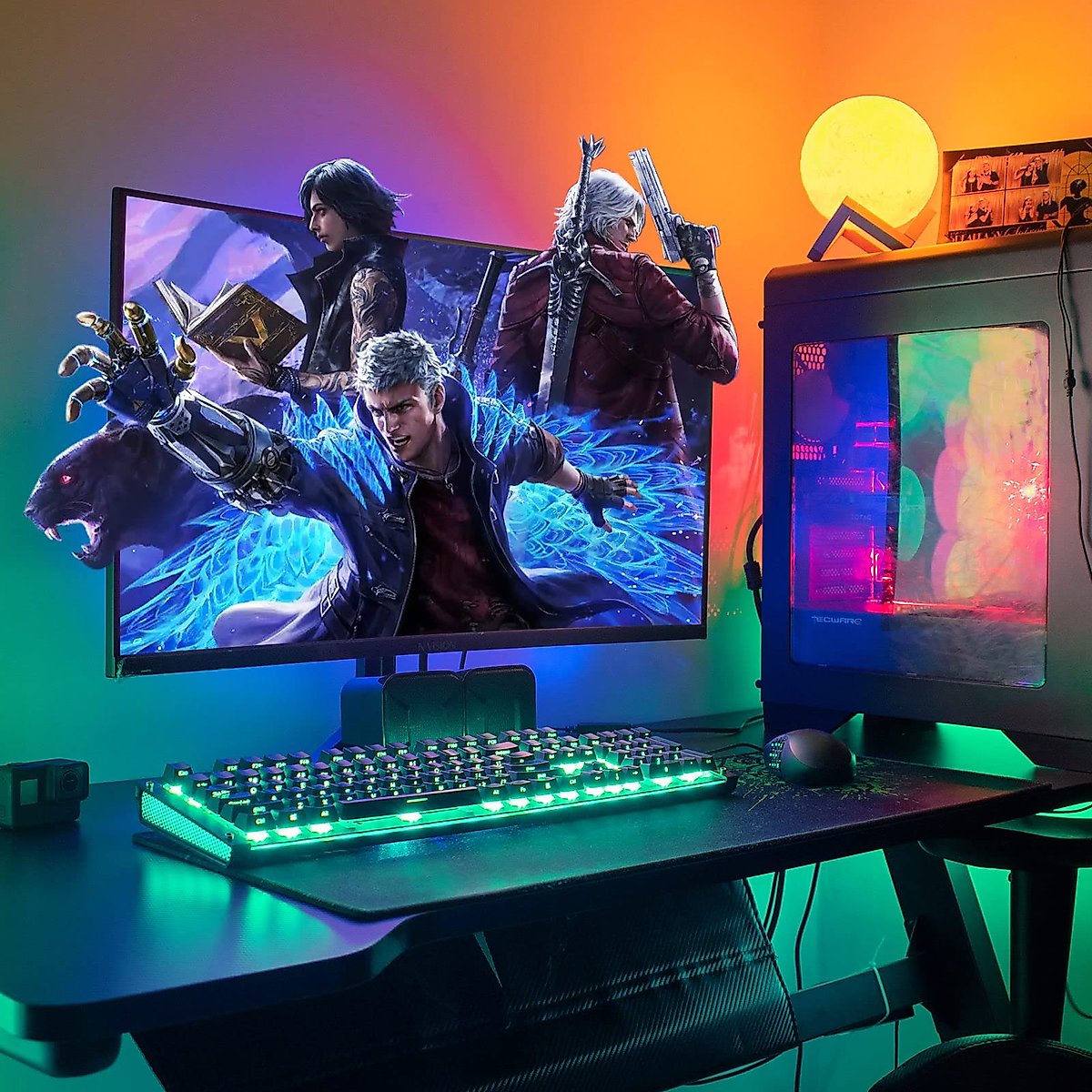 PELADN AMD Radeon RX 5500XT 8G GDDR6 Dual-Fan Edition HDMI DisplayPort Gaming Graphics Card