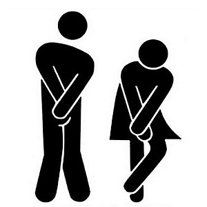 Bestjybt DIY Removable Washroom Toilet Bathroom WC Sign Door Accessories Wall Sticker Home Decor