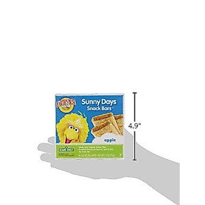 Earth's Best, Sesame Street Sunny Days Apple Snack Bars, (7-0.67 Oz) 4.69 Oz