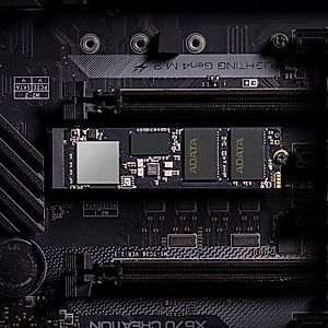 XPG 2TB GAMMIX S70 Blade PCIe Gen4 M.2 2280 Internal Gaming SSD Lancer DDR5 RGB 5200MHz 32GB (2x16GB) Desktop Memory Bundle (AGAMMIXS70B-2T-CS AX5U5200C3816G-DCLARBK)