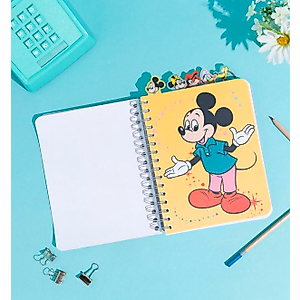 LOUNGEFLY Stationary Disney D100 Mickey and Friends Journal with TABS
