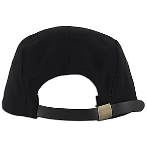 Bandana Brim Paisley Money Camouflage Camper 5 Panel Strapback Buckle Hat Cap (Black/Lime Green Aisley)