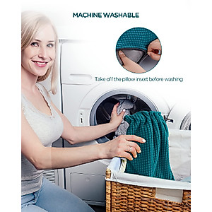 Comfytemp Heated Pillow for Lumbar Support, FSA HSA Eligible Electric Pillow for Back Pain, Flannel USB Heating Pillow for Period Cramp, Abdomen, Neck, Leg, Birthday Gifts for Women/Men-17.7" x 17.7"