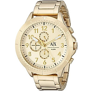 Armani Exchange Men's AX1752 Gold Watch
