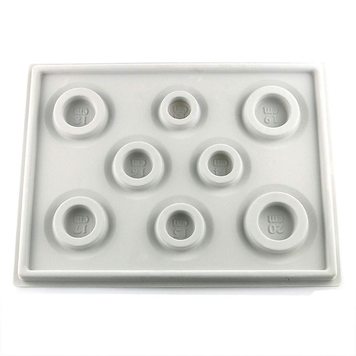 E-outstanding Bracelet Design Board Flocked Bead Beading Jewelry Organizer Tray for Bracelet Jewelry Making Design DIY Craft Panel