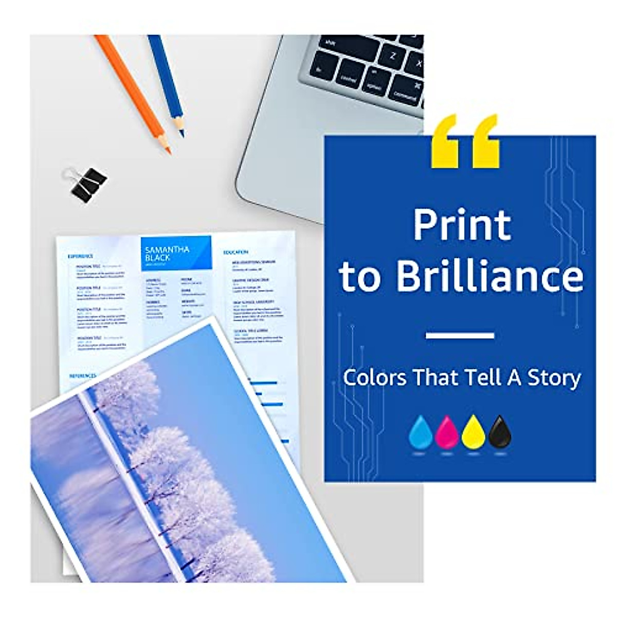 Palmtree Remanufactured Ink Cartridge Replacement for 212XL T212XL 212 XL T212 for XP-4100 XP-4105 WF-2830 WF-2850 Printer Ink (1 Black, 1 Cyan, 1 Magenta, 1 Yellow, 4 Packs)