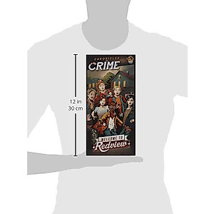 Chronicles of Crime Welcome to Redview Board Game EXPANSION | Mystery Game | Cooperative Game for Kids and Adults | Ages 12+ | 1-4 Players | Avg. Playtime 60-90 Mins | Made by Lucky Duck Games