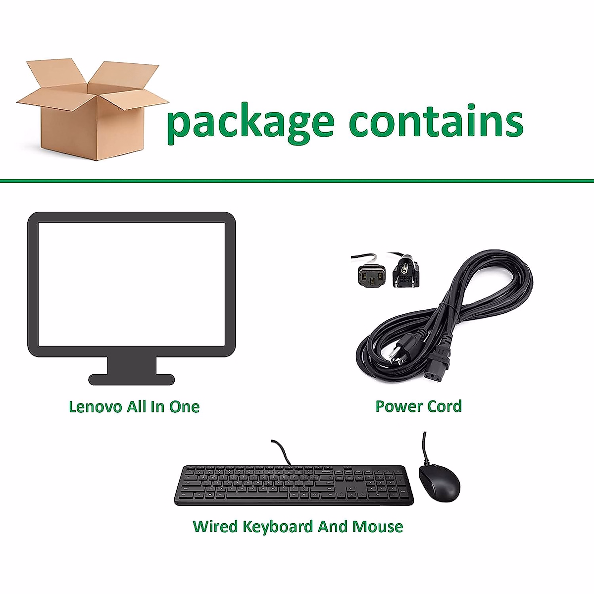 Lenovo ThinkCentre M810z All in One Desktop Computer PC, Intel Core i5-7400 3.00 GHz Processor, 8GB Ram, 256GB SSD, Webcam, WiFi & Bluetooth, Keyboard Mouse, Win 10 Professional (Renewed)