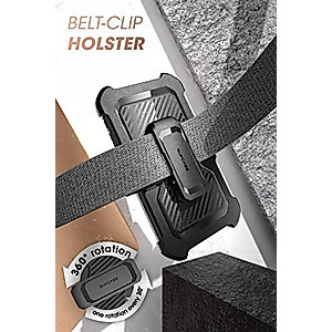 SUPCASE Unicorn Beetle Pro Rugged Case for Galaxy S9 with Screen Protector - Black