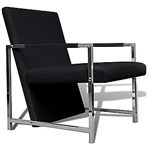 MAXCBD Desk Chair Side Chairs Living Room Office Armchair - Black Dining Room Chair