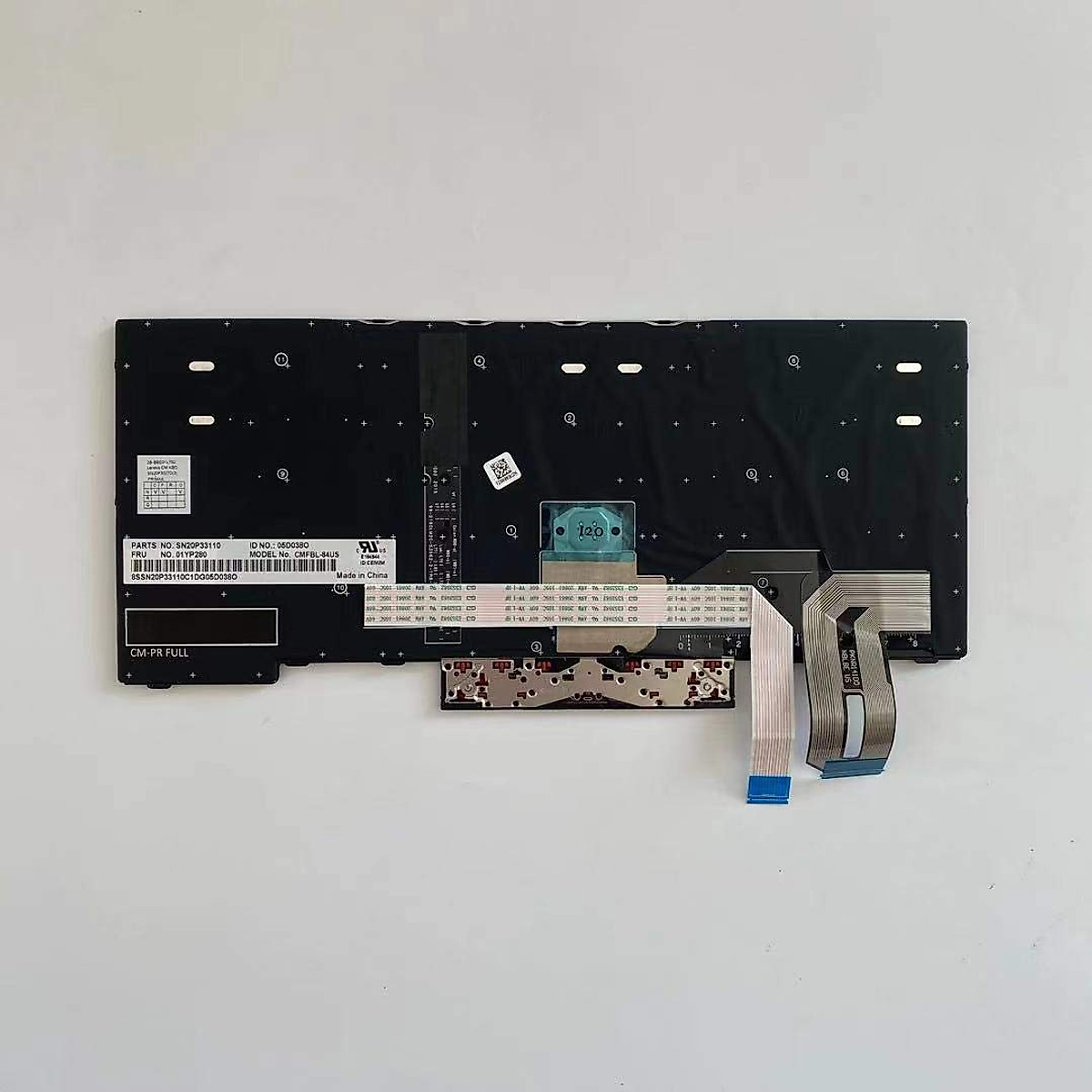 Laptop Replacement Backlight Keyboard for Lenovo Thinkpad L380 E480 Yoga L390 Yoga T490 T495 L480 T480S 01YP360 01YP280 01YP440 01YP520