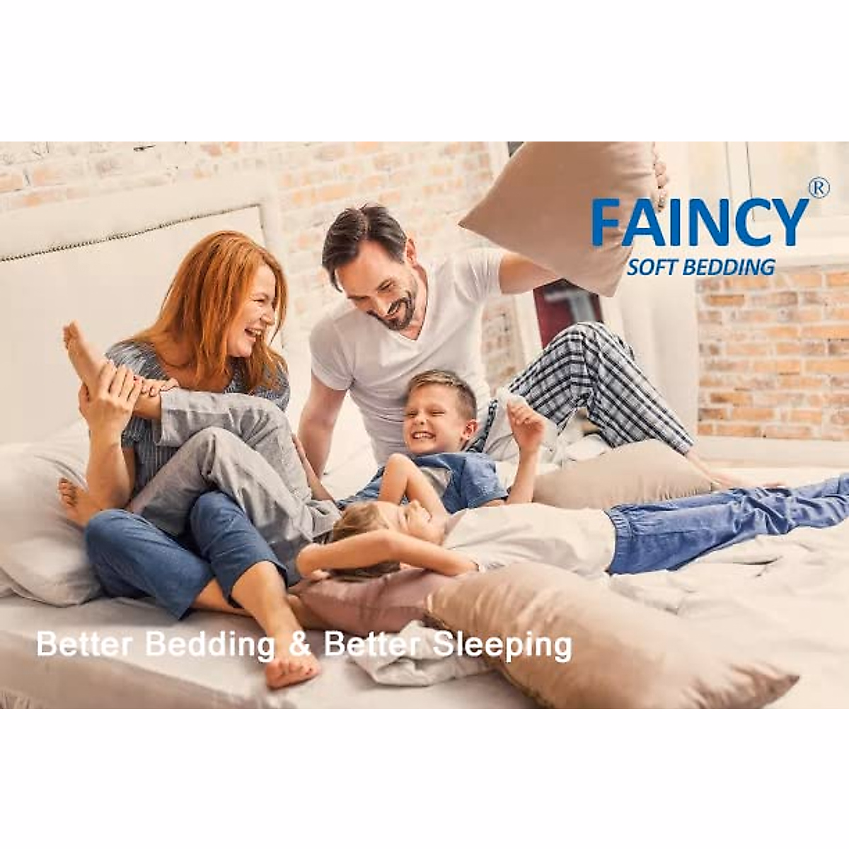 Faincy Beige King Size Comforter Set, Boho Pleated Striped Reversible Down Alternative Bed Sets - 104 x 90 3PC Soft Microfiber Duvet Farmhouse Bedding in a Bag for Women Men, Cream