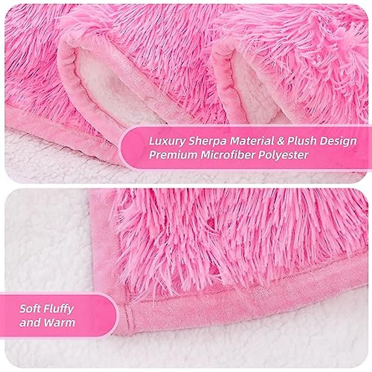 YIRDDEO Wearable Blankets Hoodie Pink Fluffy Blanket Cute Dinosaur Oversized Travel Blanket Warm Comfy Adult Picnic Animal Blankets with Plush Sleeves