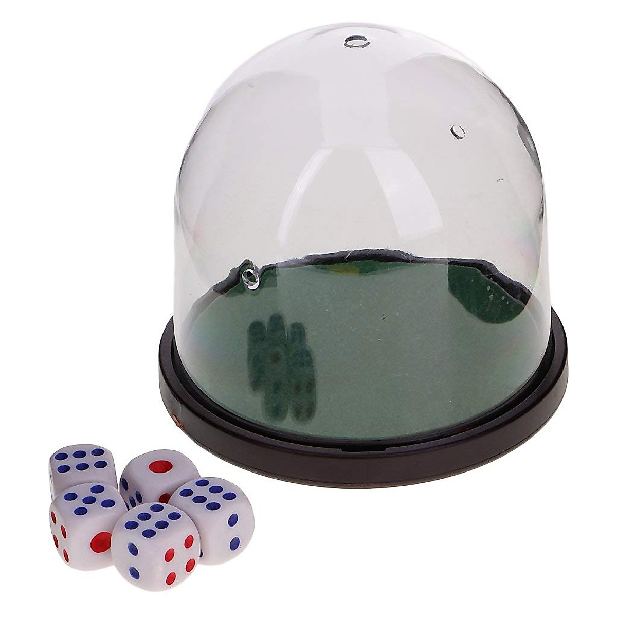 Dice Roller Cup Domes Hand Shaking Dice Cup Shaker for Party Guess Game Play