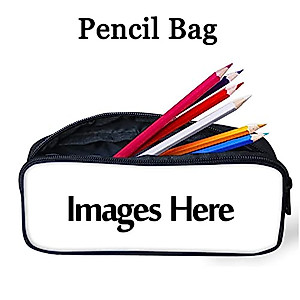 Beginterest Backpack Set Football Print School Book bag with Lunch Box Pencil Case for School Boys Girls