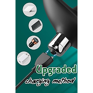 Vibrating Anal Beads Butt Plug - YOSPOSS Flexible Silicone 16 Vibration Modes Graduated Design Anal Sex Toy Waterproof Bullet Vibrator for Men, Women and Couples