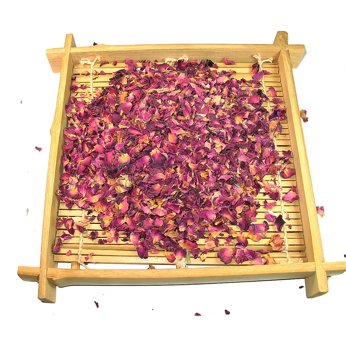 Organic Rose Flower Rose Petals Tea caffeine free herbal tea (Organic Rose Flower 4 OZ)