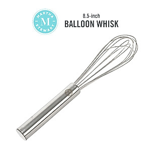 Martha Stewart Richburn 1pc 8.5" Stainless Steel Balloon Whisk - Satin Finish
