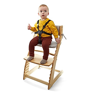 Fornel High Chair Straps, 5 Point Harness Strap for Adjustable Wooden Highchair for Toddlers