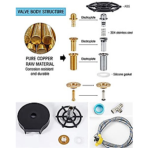 Glass Rinser for Kitchen Sink, Automatic Cup Washer, 10 Water Spraying Holes Bottle Washer, Kitchen Sink Cup Cleaner Accessories