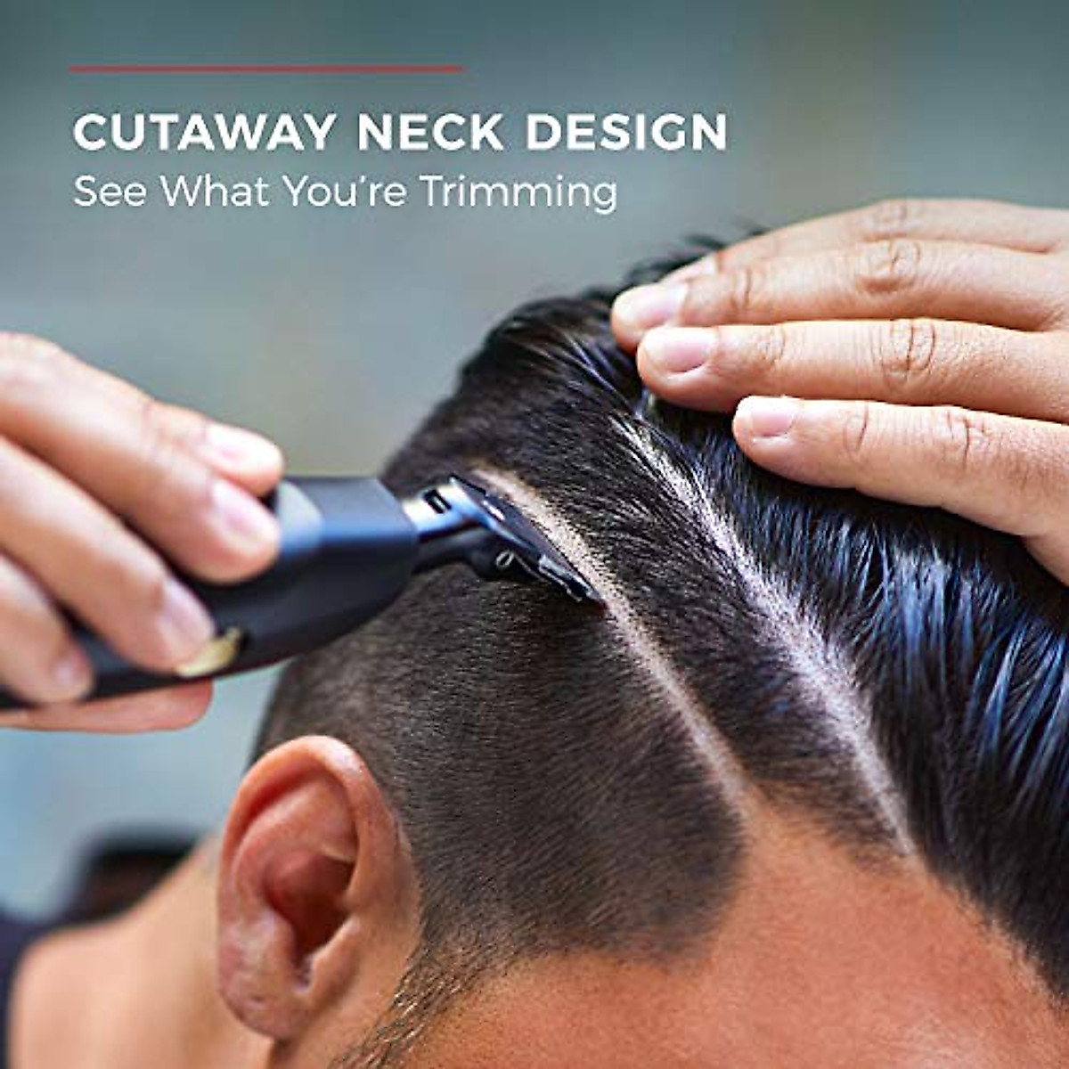 Remington Ultimate Precision Multigroomer Powered Hair Clipper, 6"x4"x2", Black