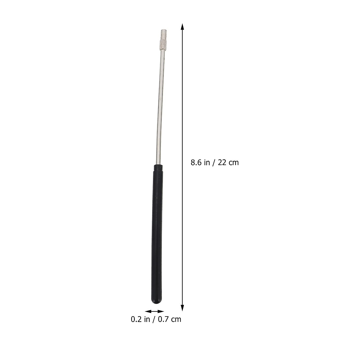 Baluue 24pcs Reusable Inoculating Loop Nichrome Tip Microbiology Inoculation Rod Wire Needle Tips Inoculation Loop for Tissue Culture Laboratory Tool Mycology Supplies Nutrient Agar