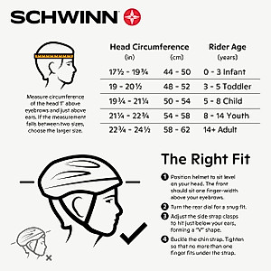 Schwinn Traveler Bike Helmet for Adult Men and Women, Ages 14 and Up with Suggested Fit 52-58 cm, Dial Fit Adjustment, Detachable Visor, Bike and Cycling Accessories, White/Green