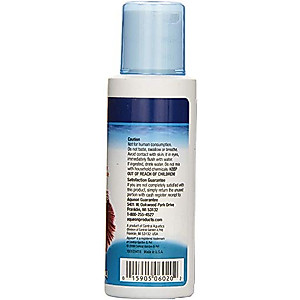 Aqueon 4 Pack of Betta Bowl Plus Water Conditioner & Dechlorinator, 4 Fluid Ounces Each