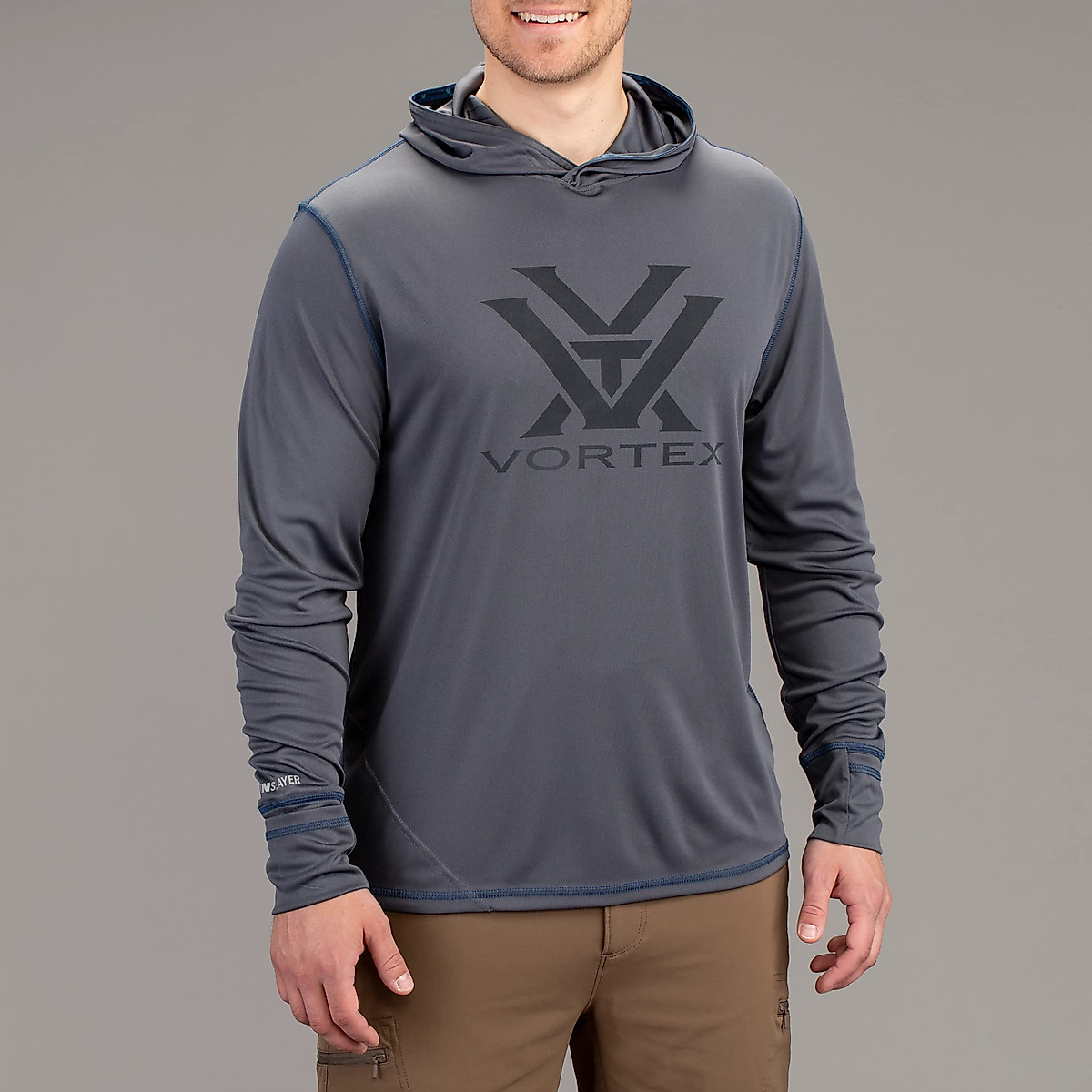 Vortex Optics UPF 50 Sun Slayer Hoodies (Turbulence, Large)