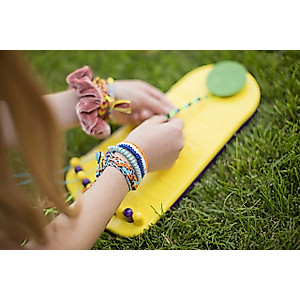 Choose Friendship, My Friendship Bracelet Maker®, 20 Pre-cut Threads - Makes Up to 8 Bracelets (Craft Kit, Kids Jewelry Kit, Gifts for Girls 8-12)