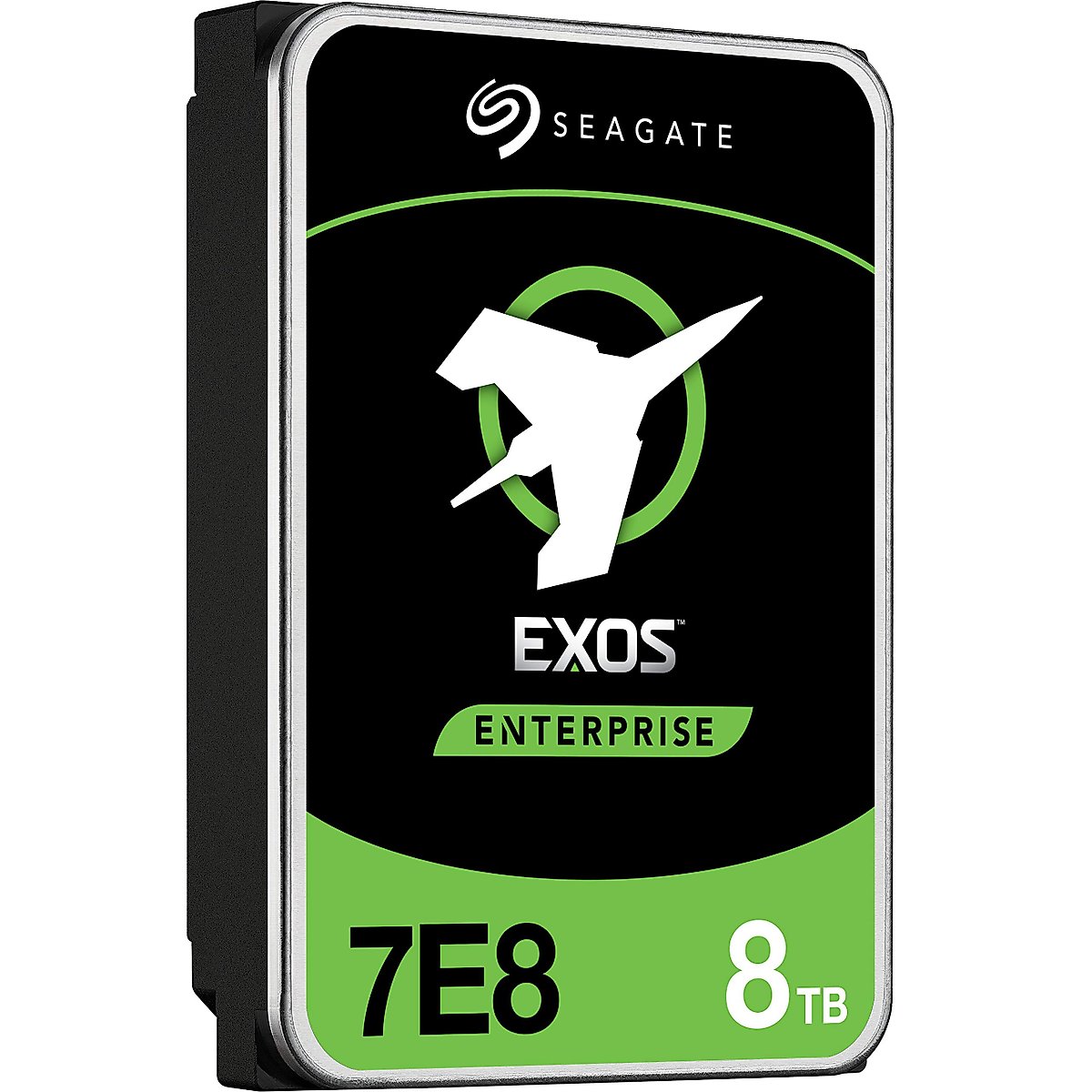 Seagate Exos 7E8 ST8000NM003A 8 TB Hard Drive - 3.5" Internal - SAS (12Gb/s SAS) - Storage System, Video Surveillance System Device Supported - 7200rpm - 256 MB Buffer - 5 Year Warranty
