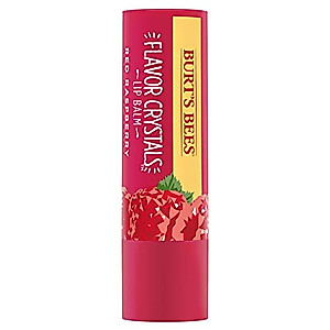 Burts Bees Red Raspberry Flavour Crystals Lip Balm, 4.53 GR