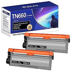 SUDLTO TN660 Toner Cartridge Brother Printer Replacement for Brother TN660 TN-660 TN630 TN-630 NT-PB660 to Compatible with HL-L2300D HL-L2380DW HL-L2320D DCP-L2540DW HL-L2340DW HL-L2360DW (2 Black)